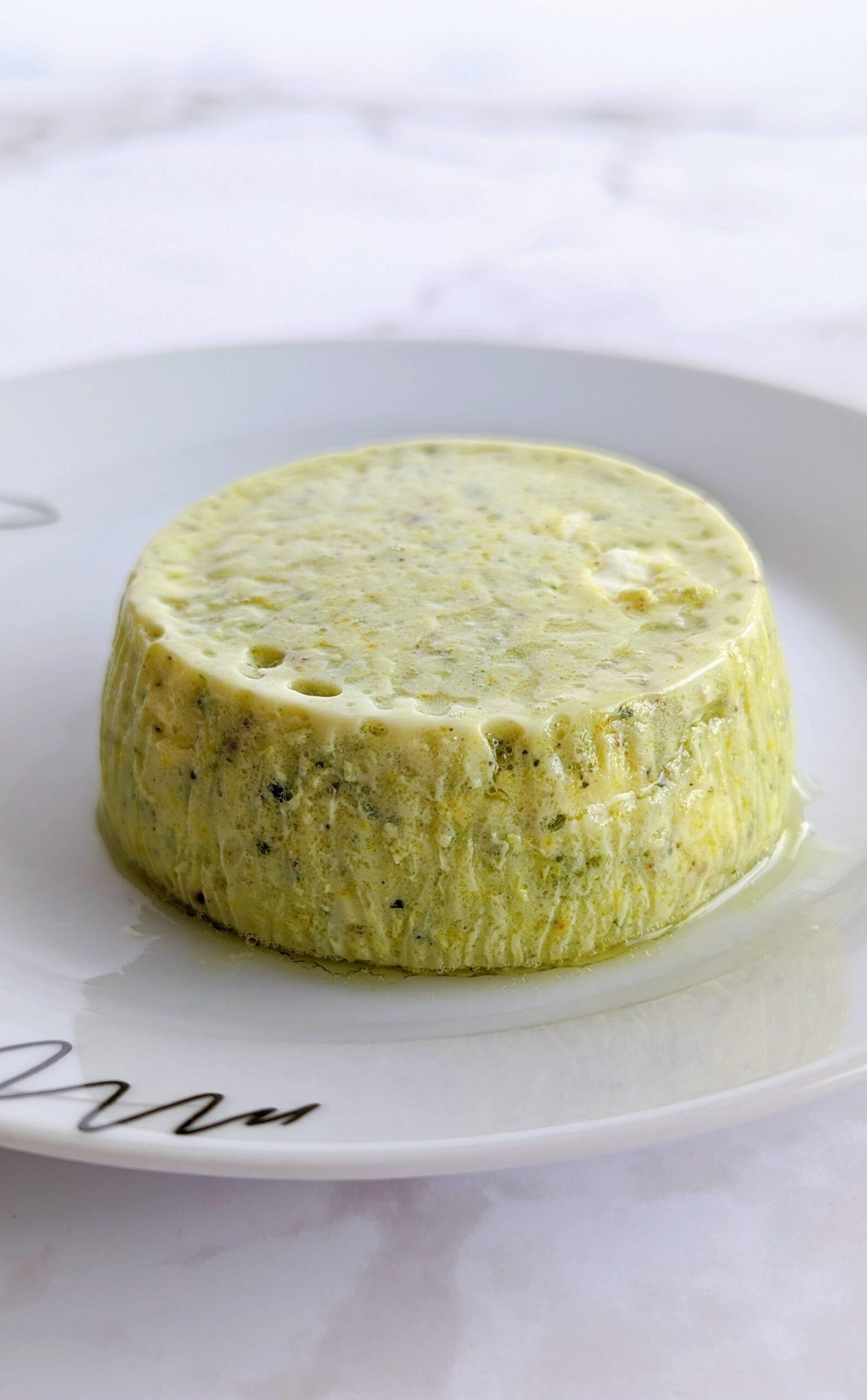 Flans de courgettes et féta facile