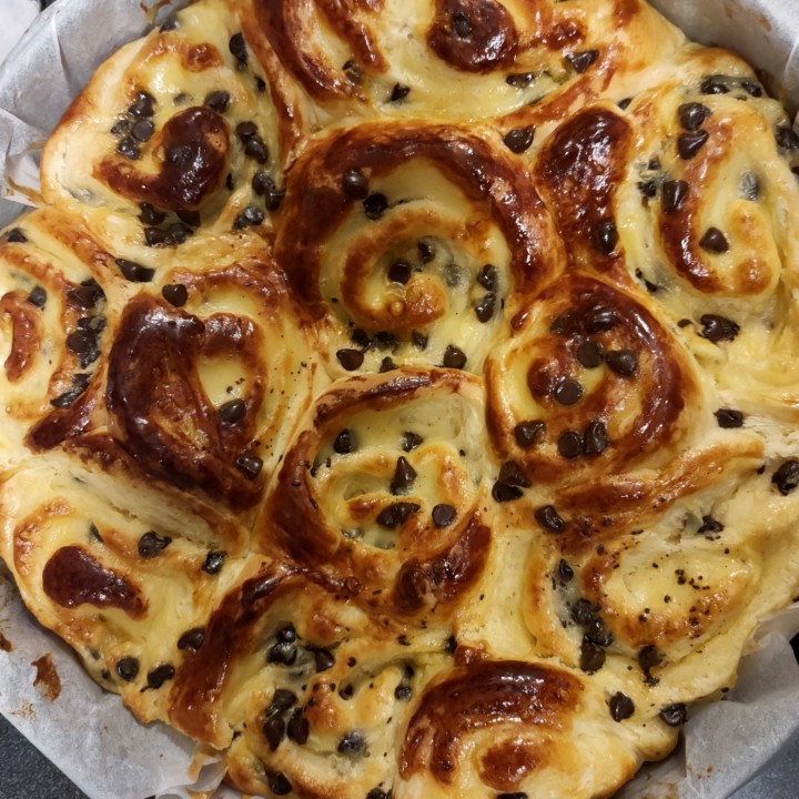 Gâteau chinois pépites de chocolat (facile)