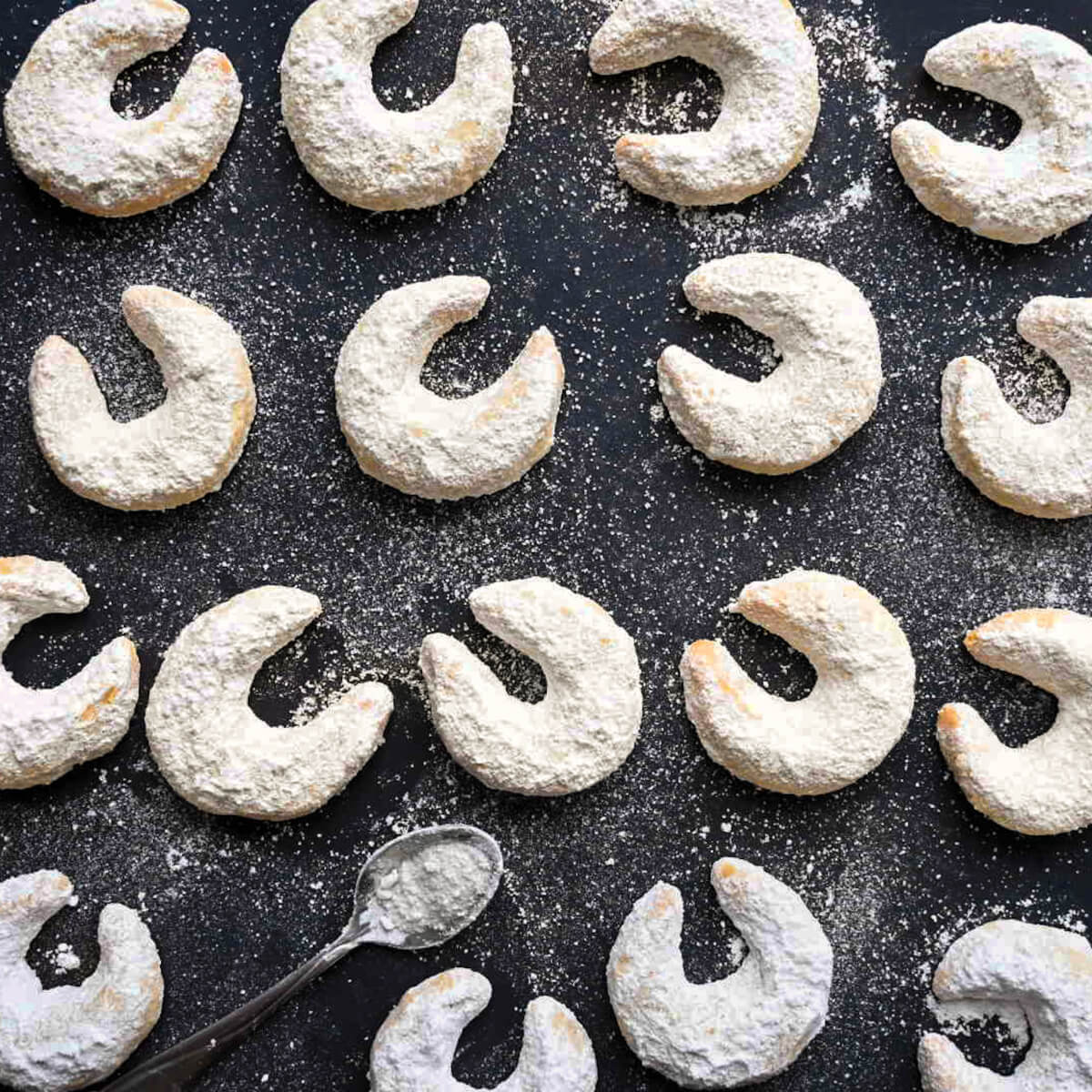 Recette de sablés Vanillekipferl
